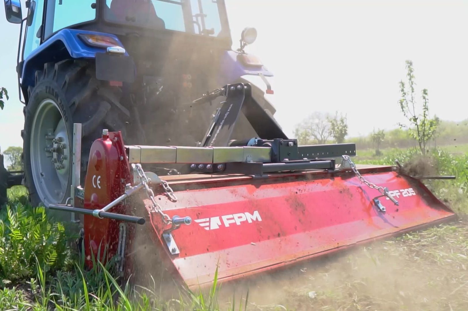 FPM 1.85m Heavy Duty Manual Side-Shift Rotovator P-SPF185 - AMIA